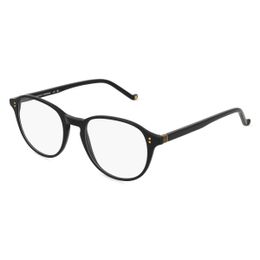 Hackett 311 Brille Unisex | Fassung: Vollrand, Panto, Schwarz