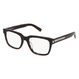SAINT LAURENT SL 621 Brille Unisex | Fassung: Vollrand, Quadratisch, Havanna Kristall
