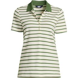 LANDS' END Supima&reg; Polo-Shirt in Plus-Gr&ouml;&szlig;e, Damen, size: plus, Gelb, Baumwolle, by Lands' End