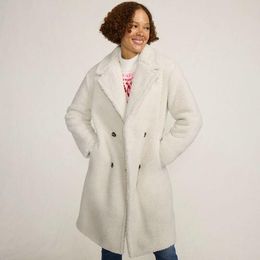 LANDS' END Teddymantel f&uuml;r Damen, Damen, size: regular, Beige, Polyester, by Lands' End