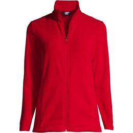 LANDS' END Anyweather Fleece-Jacke, Damen,  Rot, Polyester, by Lands' End