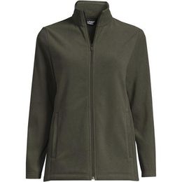 LANDS' END Anyweather Fleece-Jacke, Damen,  Gr&uuml;n, Polyester, by Lands' End