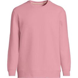 LANDS' END Rundhals-Sweatshirt SERIOUS SWEATS f&uuml;r Herren, Herren, size: regular, Rot, Baumwoll-Mischung/Polyester-Mischung, by Lands' End
