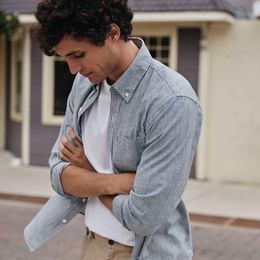 LANDS' END Supima Kurzarm-Shirt mit Rundhalsausschnitt f&uuml;r Herren, Herren, size: regular, Wei&szlig;, Baumwolle, by Lands' End