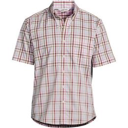 LANDS' END Ultimativ-Hemd mit kurzen &Auml;rmeln f&uuml;r Herren, Classic Fit, Herren, size: regular, Beige, Elasthan/Baumwoll-Mischung/Polyester-Mischung, by Lands' End