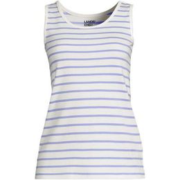 LANDS' END Baumwoll-Top f&uuml;r Damen in Petite-Gr&ouml;&szlig;e, Damen, size: petite, Elfenbein, Baumwolle, by Lands' End
