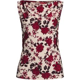 LANDS' END Silk Knit &Auml;rmelloses Top, Damen,  Pink, Polyester-Mischung, by Lands' End