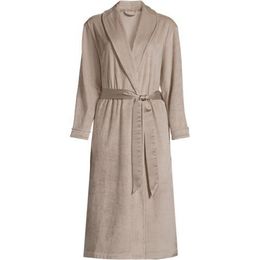 LANDS' END Morgenmantel aus Samt f&uuml;r Damen in Plus-Gr&ouml;&szlig;e, Damen, size: plus, Pink, Polyester/Polyester-Mischung, by Lands' End