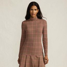 LANDS' END Rollkragenshirt aus Baumwoll/Modalmix in Petite-Gr&ouml;&szlig;e, Damen, size: petite, Elfenbein, Baumwolle/Elasthan/Baumwolle Modal, by Lands' End