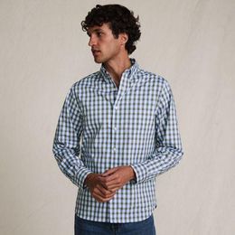 LANDS' END Ultimativ-Hemd f&uuml;r Herren, Classic Fit, Herren, size: regular, Gr&uuml;n, Elasthan/Baumwoll-Mischung/Polyester-Mischung, by Lands' End