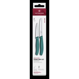 Victorinox Gem&uuml;semesser Swiss Classic 2-tlg gr&uuml;n