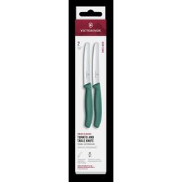Victorinox Tomaten- und Tafelmesser Swiss Classic 2-tlg. gr&uuml;n