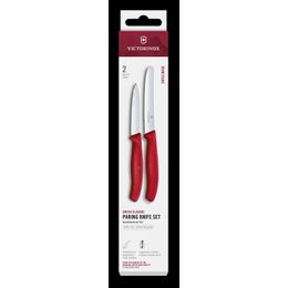 Victorinox Gem&uuml;semesser Swiss Classic 2-tlg rot