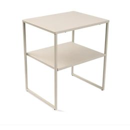 M2 Beaut&eacute; M2 Beistelltisch Timur 2 kaschmir lackiert 50x58x40 cm