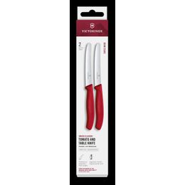 Victorinox Tomaten- und Tafelmesser Swiss Classic 2-tlg. rot