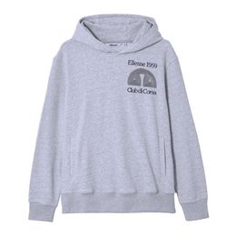 Ellesse - "Club Di Corsa" Kapuzenpullover f&uuml;r Herren (Hellgrau)