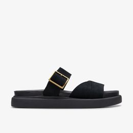 Clarks Aristella Mule Schwarze Sde Sandalen
