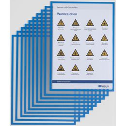Franken Magnetrahmen ECO, blau, DIN A3