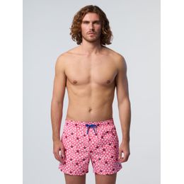North Sails Badeshorts Grafischer Druck