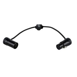 DAP-Audio DAP FLX18 - symmetrisch XLR/M 5P auf XLR/F 5P-DMX-Patchkabel - 30 cm
