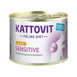 Kattovit Feline Diet Sensitive Huhn Katzen-Nassfutter getreidefrei 24x85g
