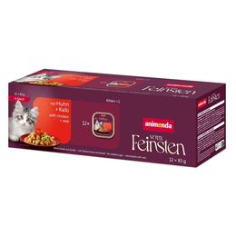 animonda vom Feinsten in Sauce Kitten Multipack 12x85g 12x 85 g