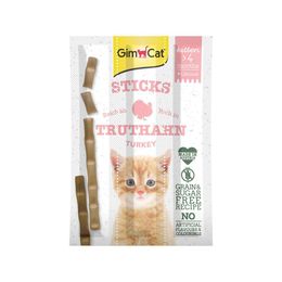 Gimcat Kitten Sticks Truthahn Katzensnacks ohne Zuckerzusatz 3G 12g