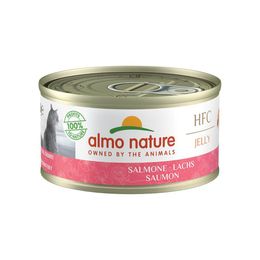 Almo Nature Megapack HFC Lachs Katzen-Nassfutter 6x70g