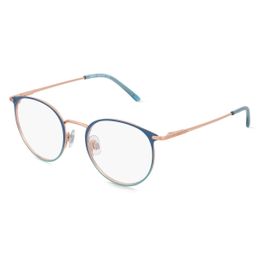 Mexx Eyes 5946 Brille Damen | Fassung: Vollrand, Rund, Blau Gold