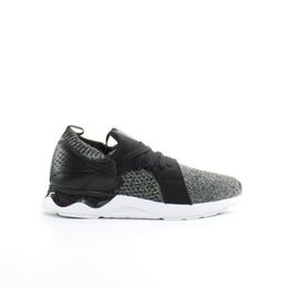 asics Tiger Gel-Lyte gegen Sanze Strick Herren graue Trainer