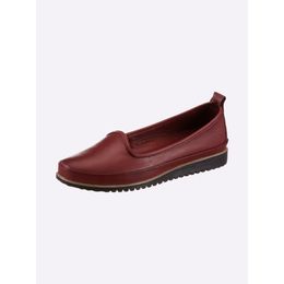 Andrea Conti Damen Slipper, bordeaux, Gr&ouml;&szlig;e 39