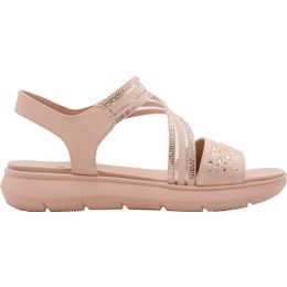 Jana Damen Sandalette, Natur, Gr. 38, Sandalen & Sandaletten, Material: Lederimitat