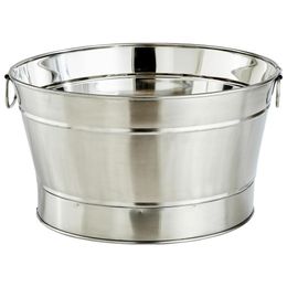 Novel Getr&auml;nkewanne, Edelstahl, Metall, 18 L, 41.3x23.2x42 cm, Lfgb, f&uuml;r alle g&auml;ngigen Flaschentypen, Essen & Trinken, Barausstattung