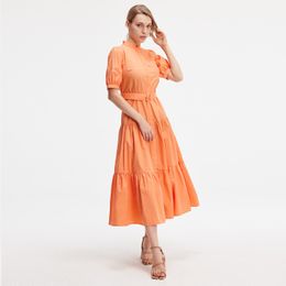 Hemdkleid aus Baumwolle mit zus&auml;tzlichem G&uuml;rtel