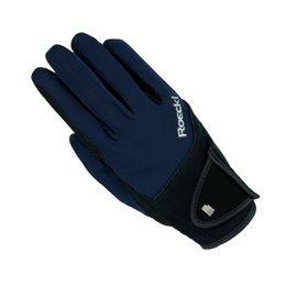 Roeckl Reithandschuhe Milano blau Damen 9.5