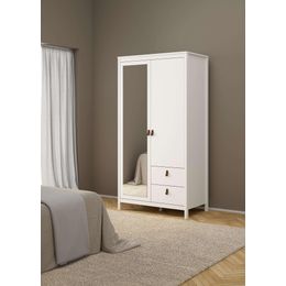 Dreht&uuml;renschrank Home Affaire, B:102,3cm H:199cm T:58,4cmwei&szlig;, FSC-zertifizierter Holzwerkstoff, Schr&auml;nke, "Madrid, Schrank, Kleiderschrank",