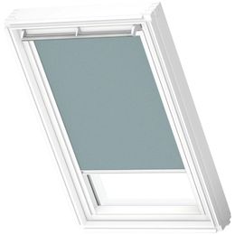 Velux Verdunkelungsrollo manuell Nature Collection DKY Natur Lake 4903, MK06, GGU,Velux,wei&szlig;e Schiene