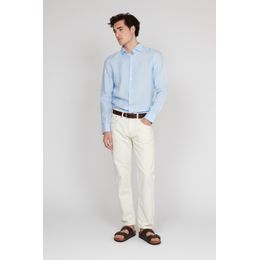 Matinique Langarm - Hemd MAmarc Gerade Passform blue