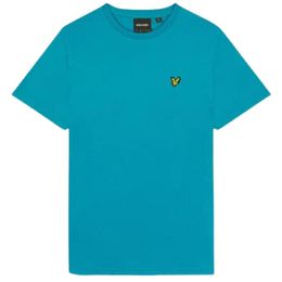 Lyle & Scott Lyle & Scott Brand Freizeit-T-Shirt mit Logo auf der Brust in Blau