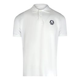 Diesel - Wei&szlig;es Poloshirt mit kleinem dreieckigen Logo