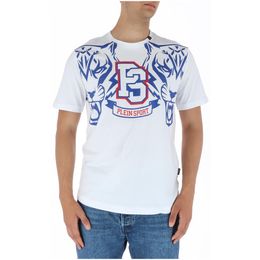 Plein Sport Tigerkopf T-Shirt im l&auml;ssigen Stil