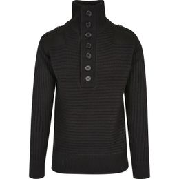 Brandit Herren Troyer "Brandit Herren Alpin Pullover"schwarz, Gr. S, unifarben, 100% Polyacryl, Pullover