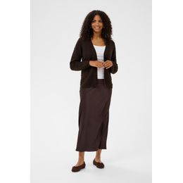 Kaffe Strickjacke KAemria Strickjacke Regular fit dark brown