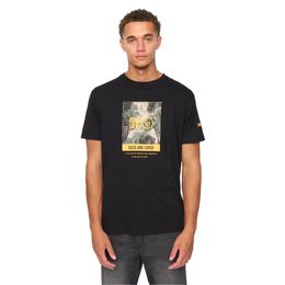 Duck and Cover - "Camostack" T-Shirt f&uuml;r Herren (Schwarz)