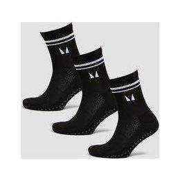 Myprotein MP Pilates-Socken (3er Pack) &ndash; Schwarz - UK 2-5