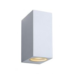 Lucide ZORA Wandleuchte LED Wei&szlig;, 2-flammig