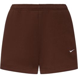 Nike Studio Fleece Sweatshorts Damen - Gr&ouml;&szlig;e XS - braun