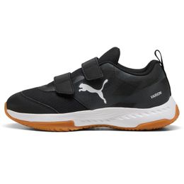 Puma Varion Hallenschuhe Kinder - Gr&ouml;&szlig;e 33 - schwarz
