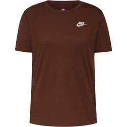 Nike Club T-Shirt Damen - Gr&ouml;&szlig;e M - braun