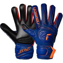 Reusch Attrakt Infinity Finger Support Junior Torwarthandschuhe Kinder - Gr&ouml;&szlig;e 4 - blau